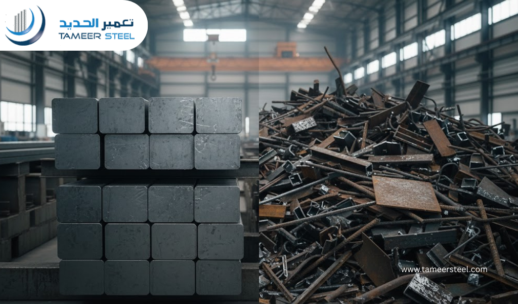 Tameer SteelPrime Steel Billets vs Scrap: What's Better? - Tameer Steel